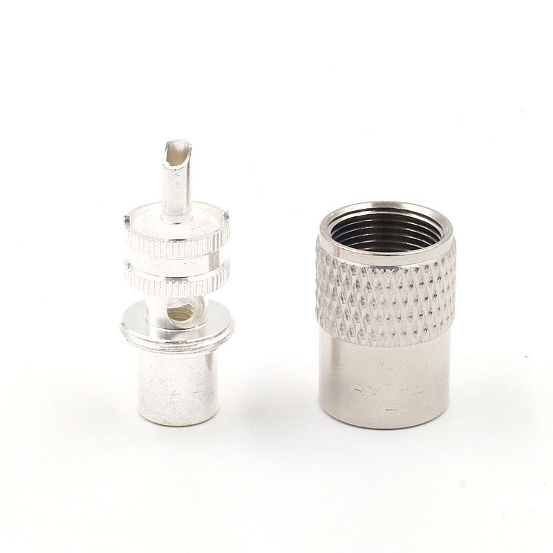 AMPHENOL PL259 Connectors (083-1SP-15RFX) W/ UG175 Reducer (083-185-RFX ...