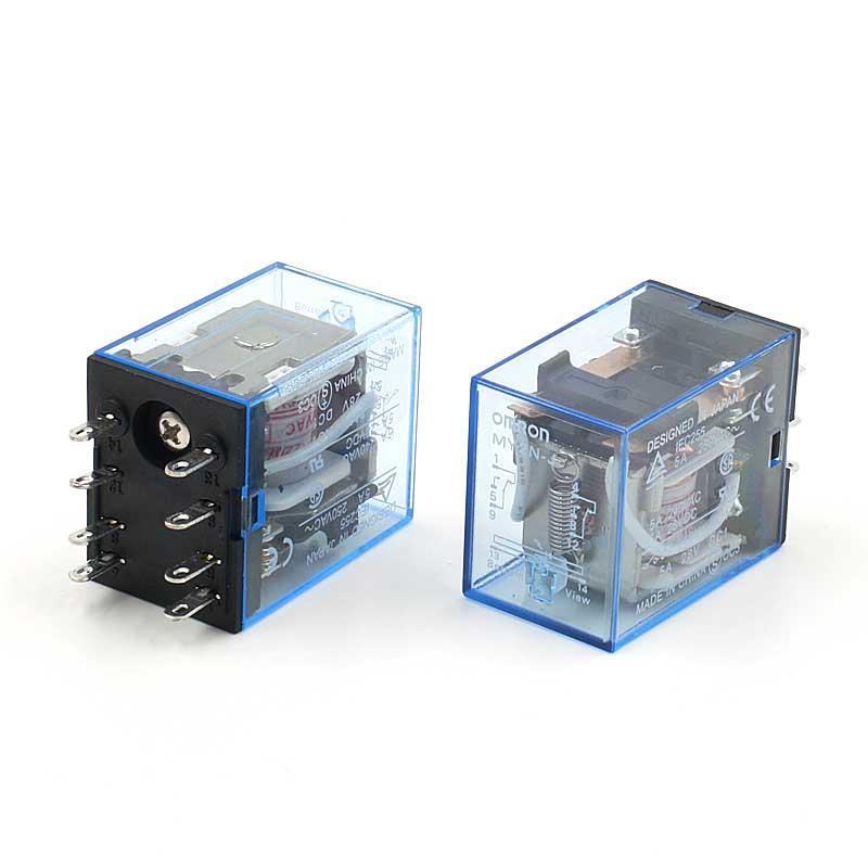 MY2N-J Relay OMRON 220V (5Amp) - Cradle Mount - component2buy