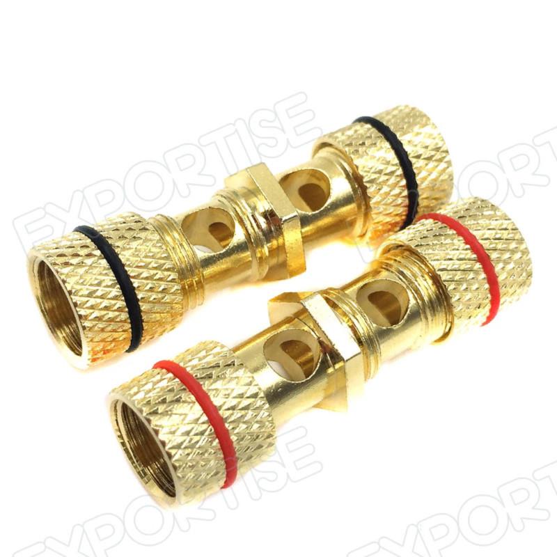 Banana Binding Post for Speaker Panel Mount Gold Plated Connector ...